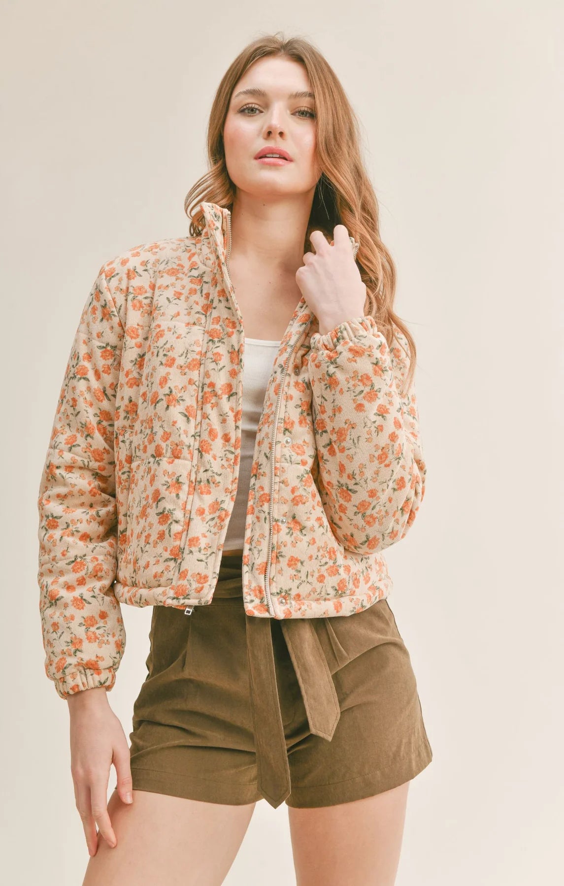 Sadie & Sage Marigold Fields Corduroy Puffer Jacket – Libby Story