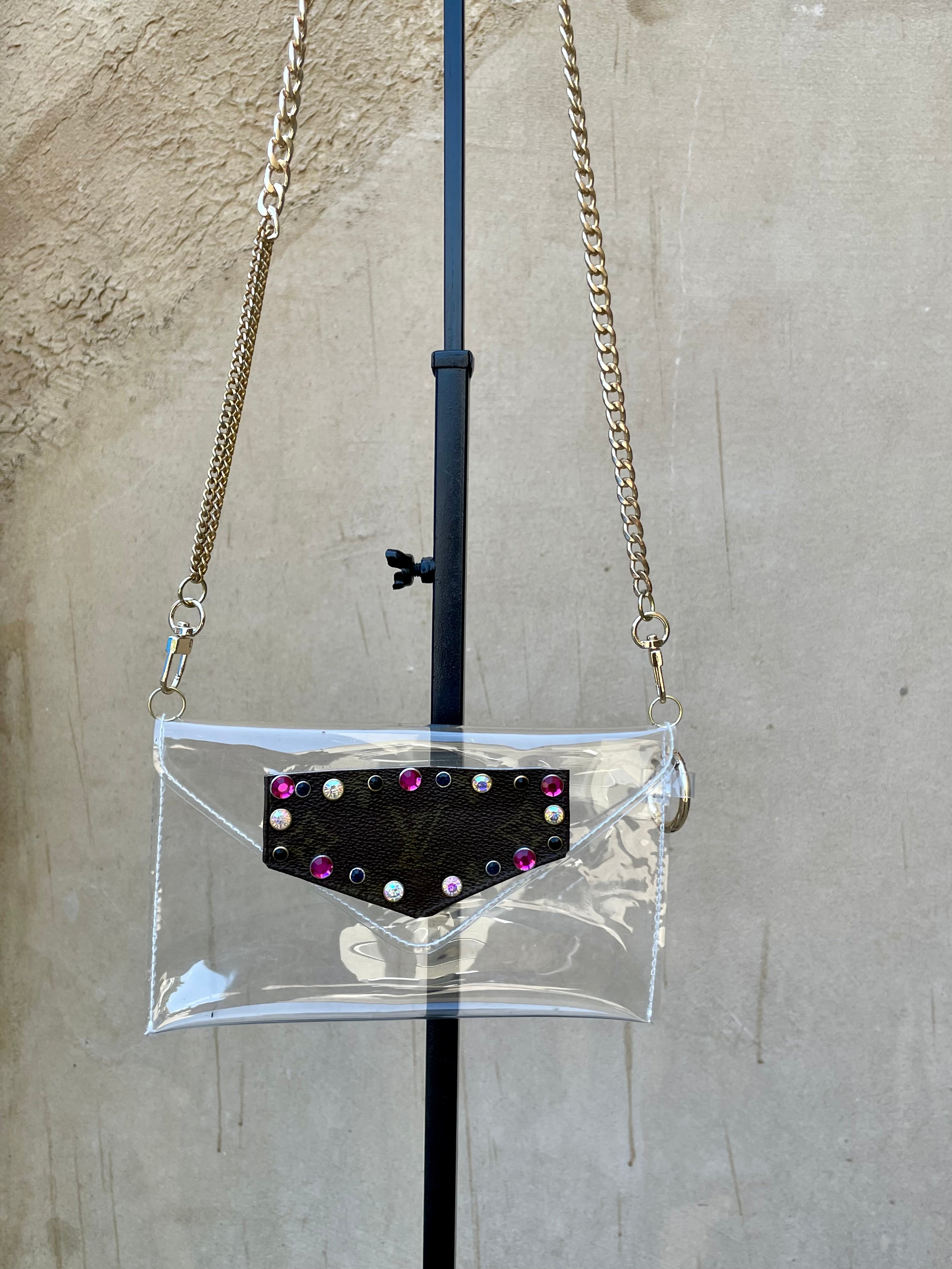 LS Upcycled LV Gwen Clear Purse – Libby Story