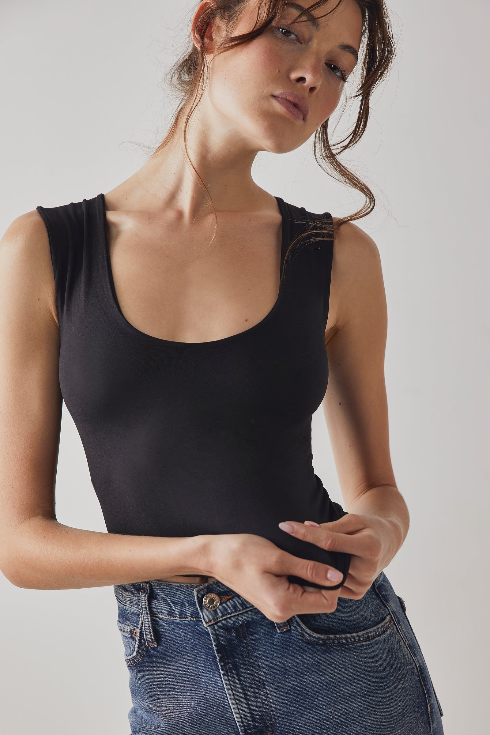 Free People Clean Lines Muscle Cami – Libby Story