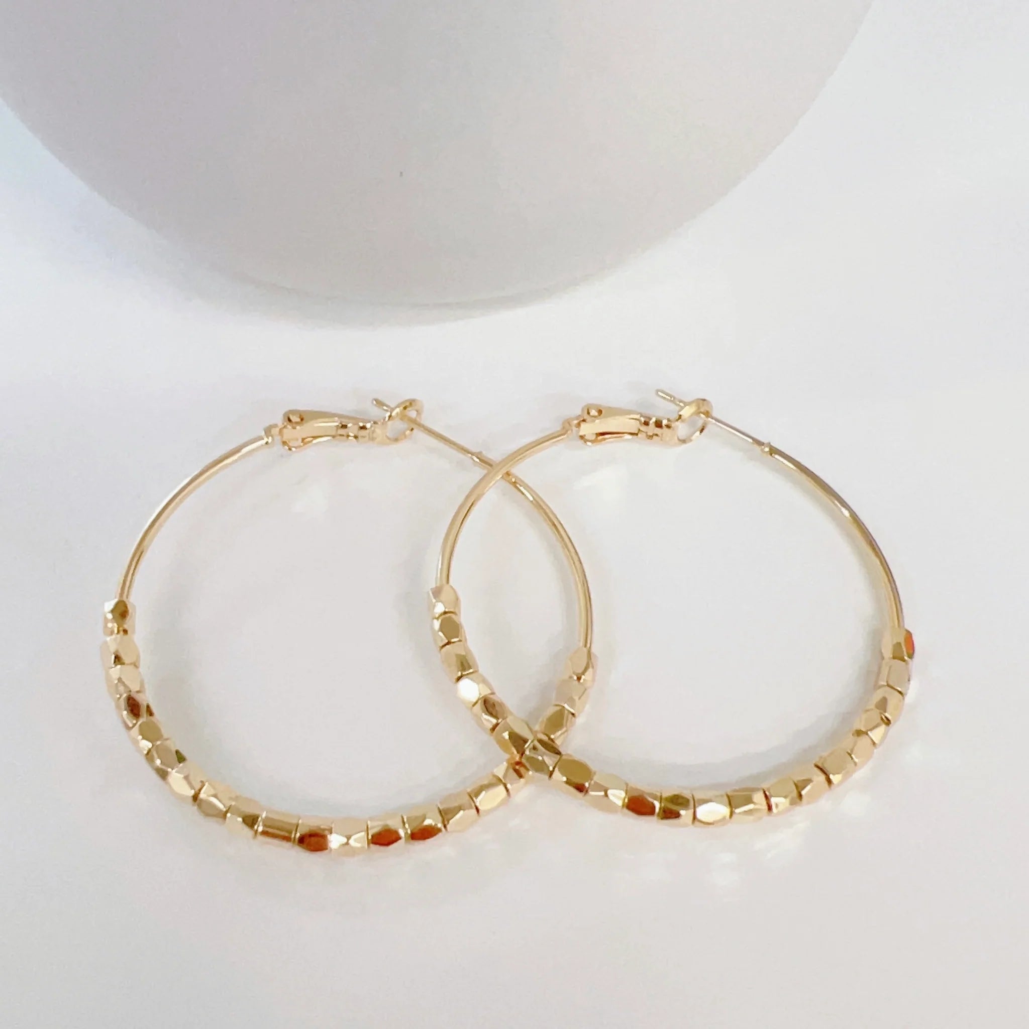 Kristen Water Proof Hoop Earring – Libby Story