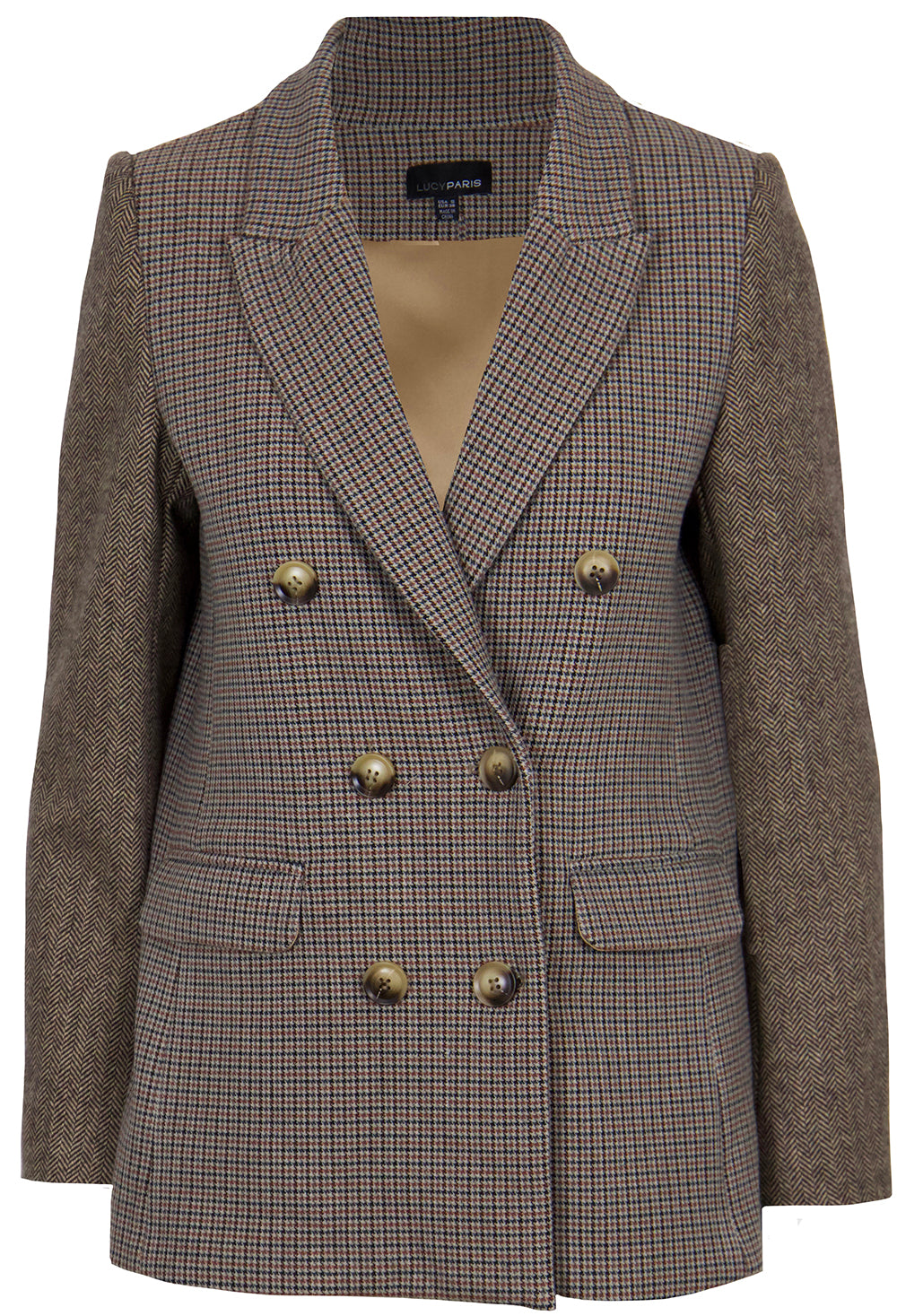 Lucy Paris Ray Mixed Blazer – Libby Story