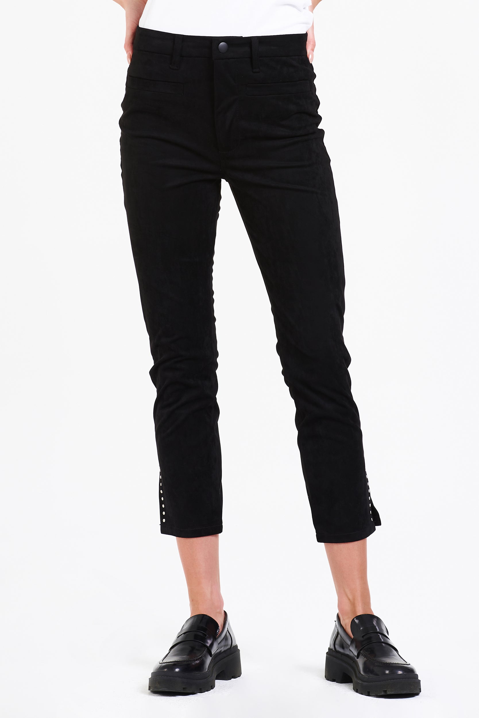 Dear John Stella Black Slim Super High Rise Crop – Libby Story