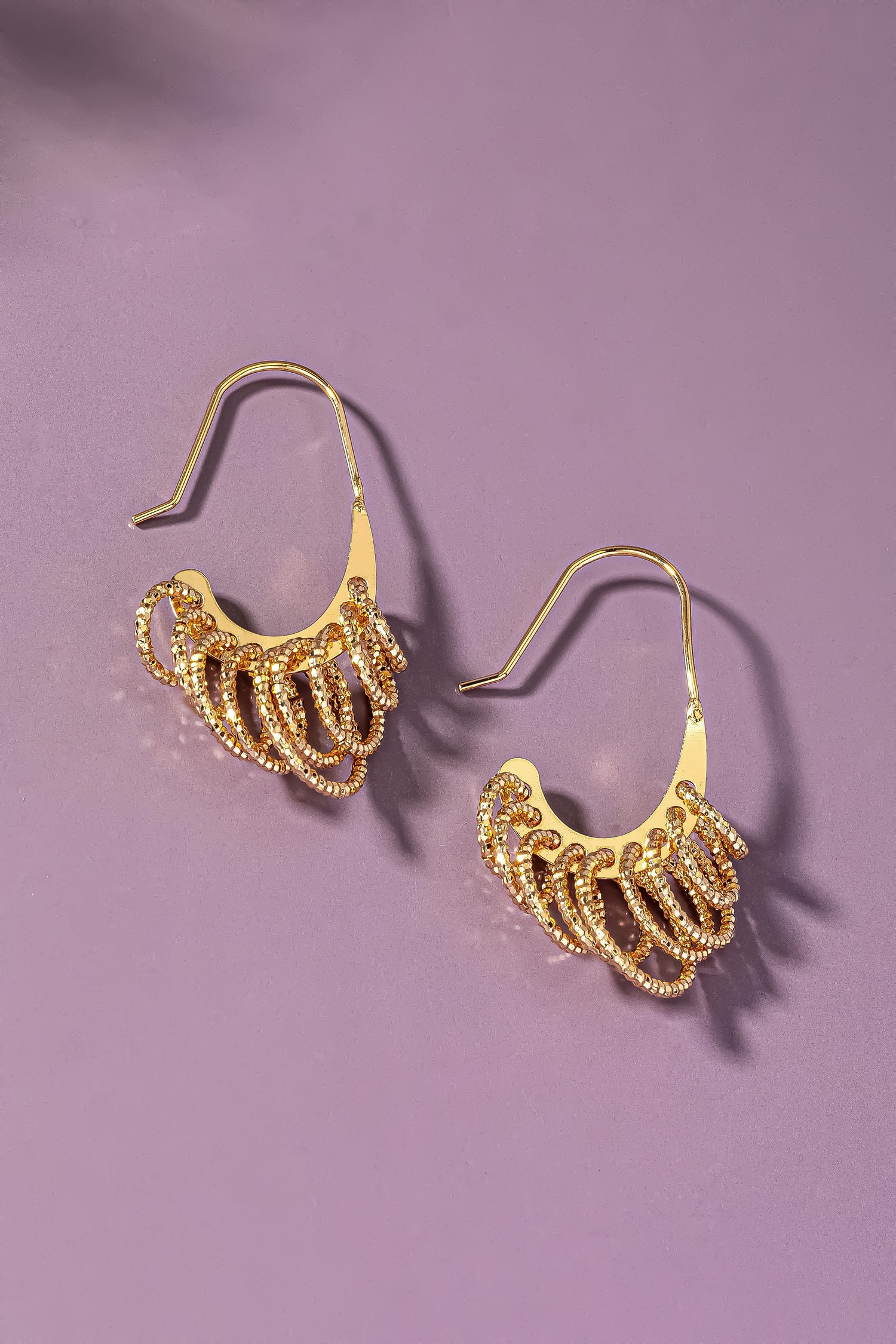 Diamond Dust Multi Hoops on Hoop Earring – Libby Story