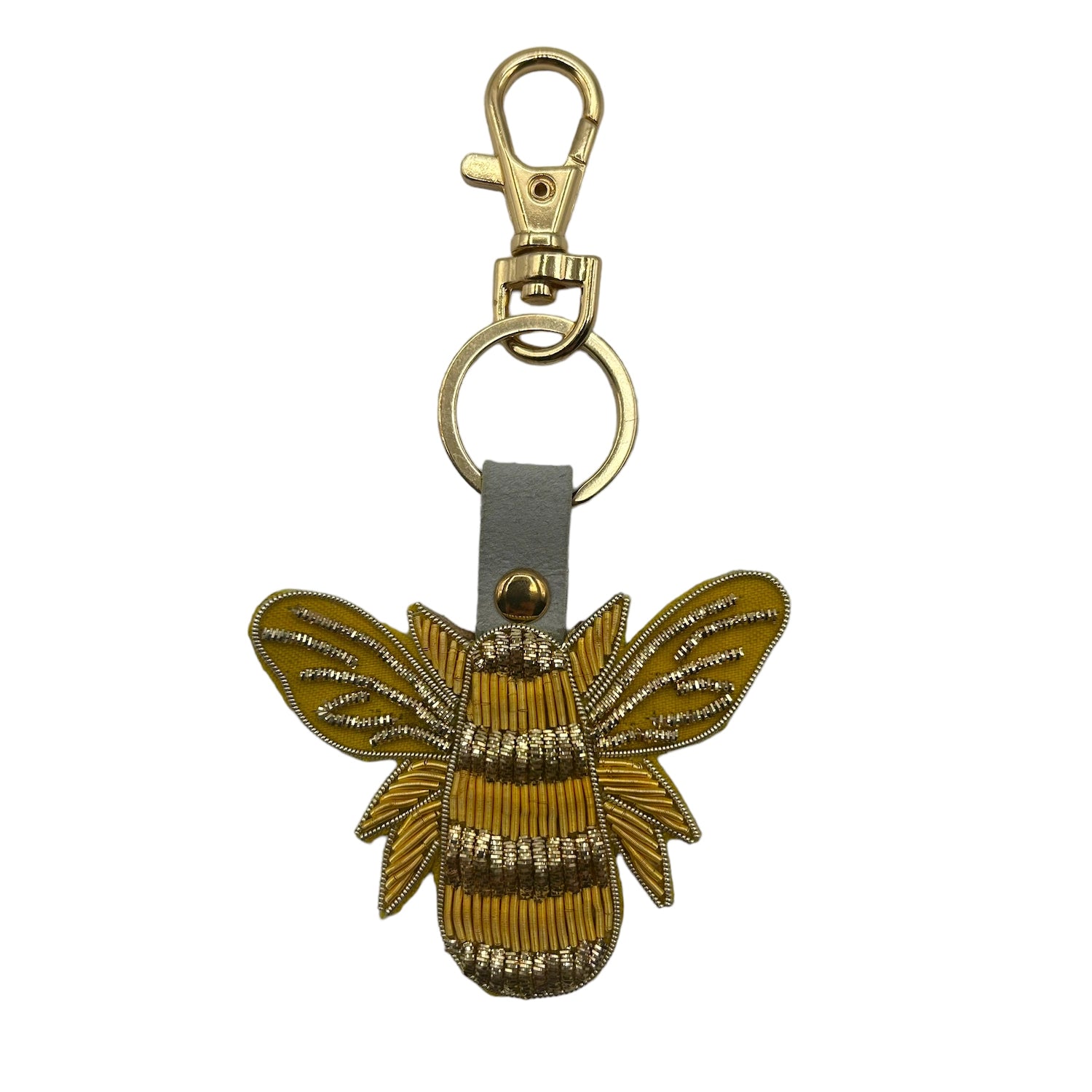 Golden Bee Key Ring – Libby Story