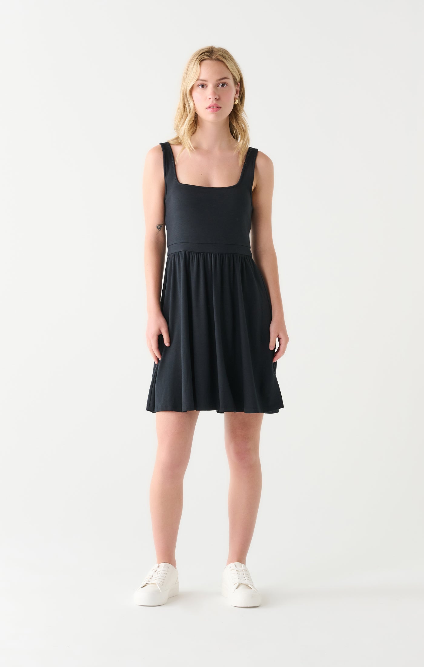 Dex Square Neck Mini Dress – Libby Story