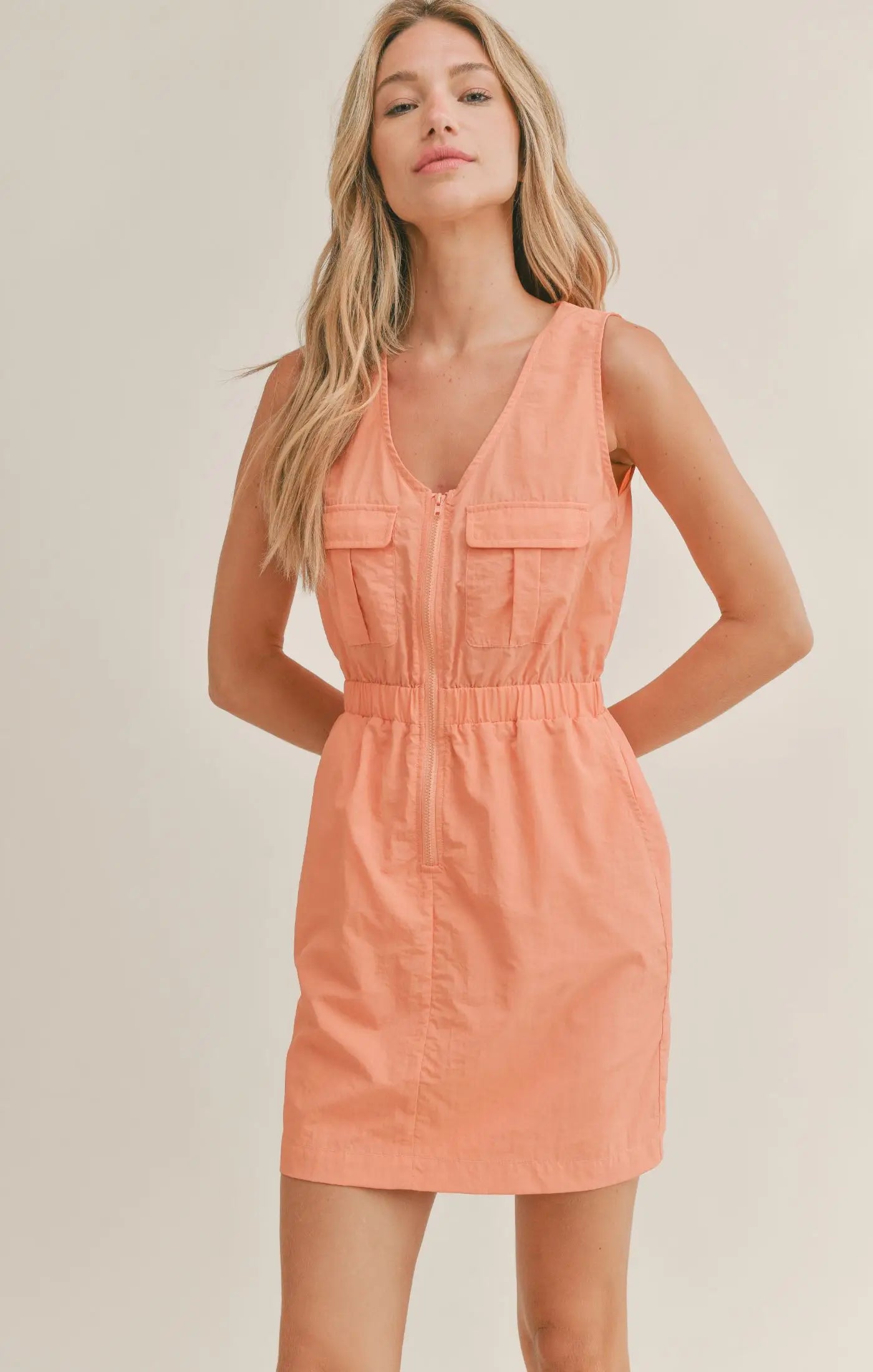 Sadie & Sage Good Energy Nylon Mini Dress – Libby Story