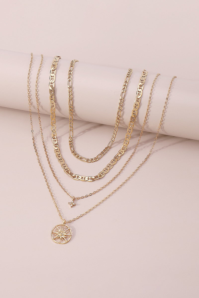 Treasures Multilayered Gold Chain Necklace – Libby Story