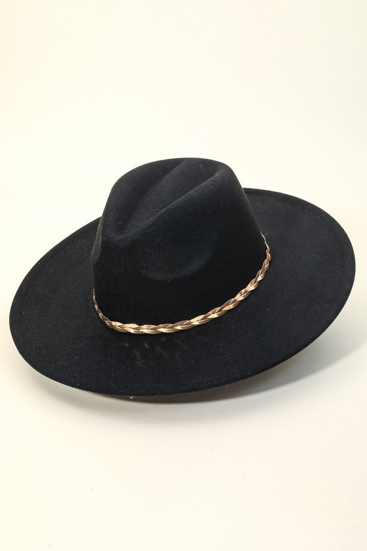 Braided Snake Chain Fedora Hat – Libby Story