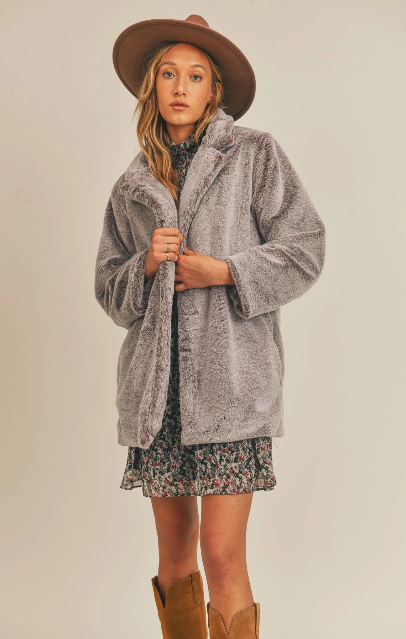 Sage the Label Strut It Out Fur Coat – Libby Story