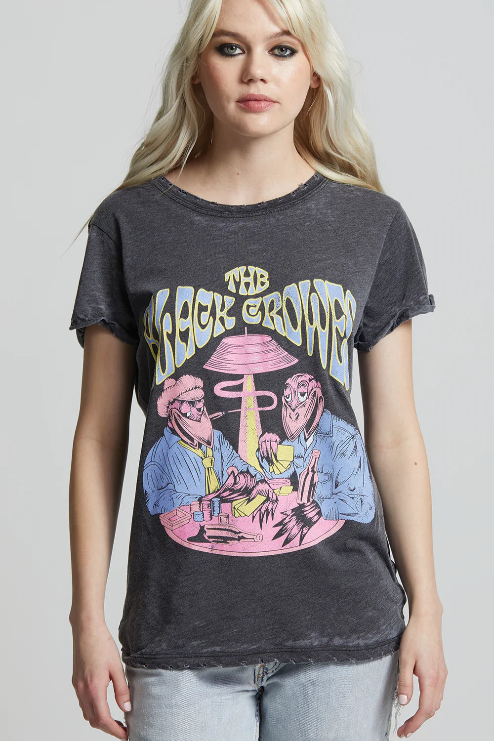 Recycled Karma The Black Crows Tee – Libby Story