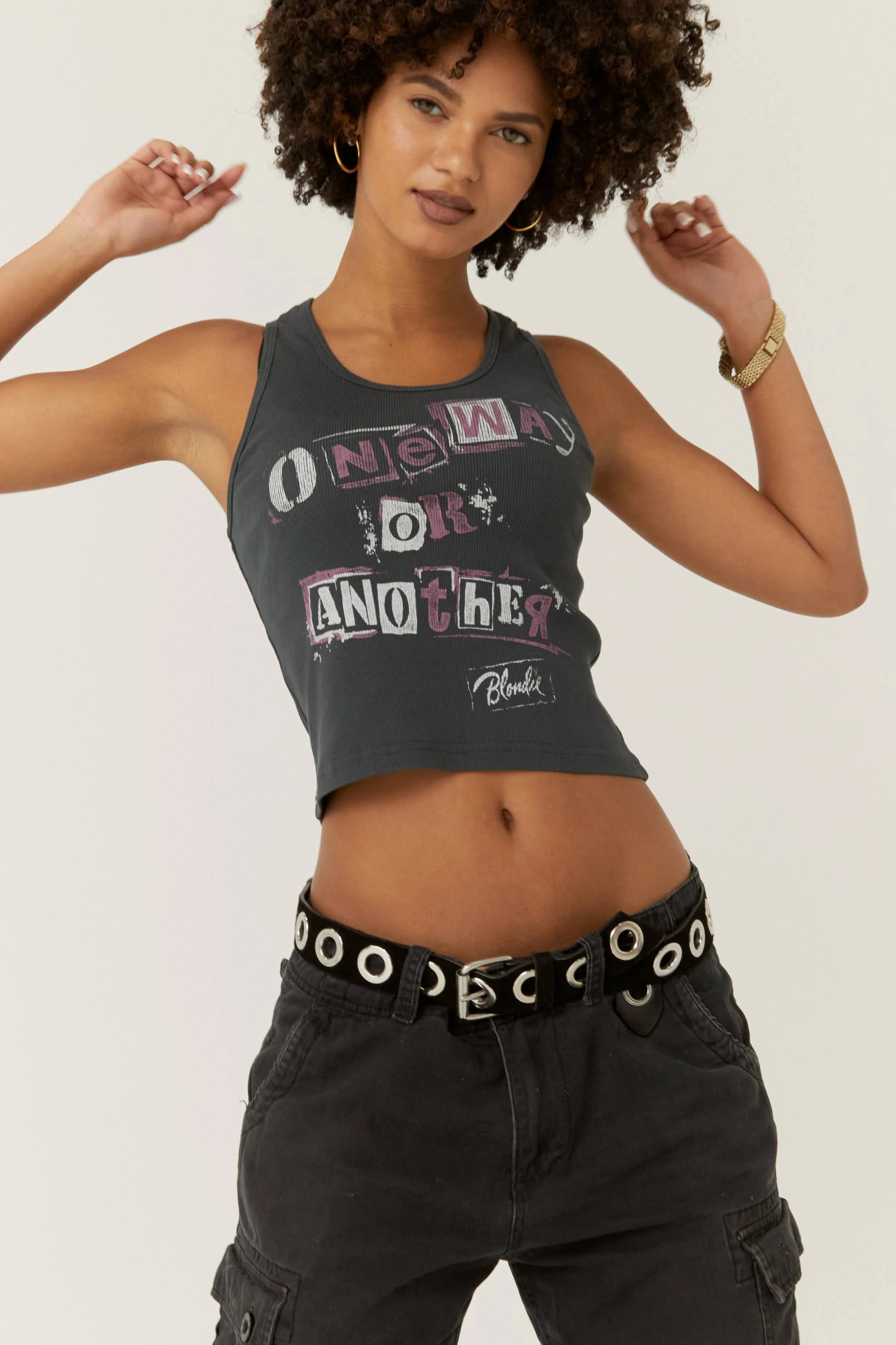 Daydreamer Blondie One Way Ribbed Tank – Libby Story